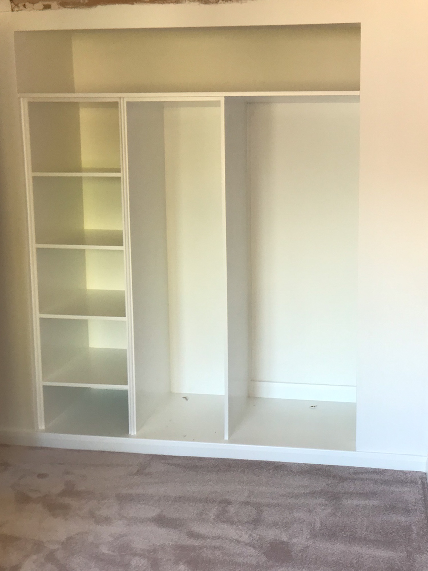 Bespoke built in cupboards - Grae Developments